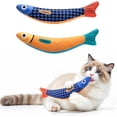 Cat Toys with[5000mg A+Natural Catnip &Silvervine] [Baby Grade ...