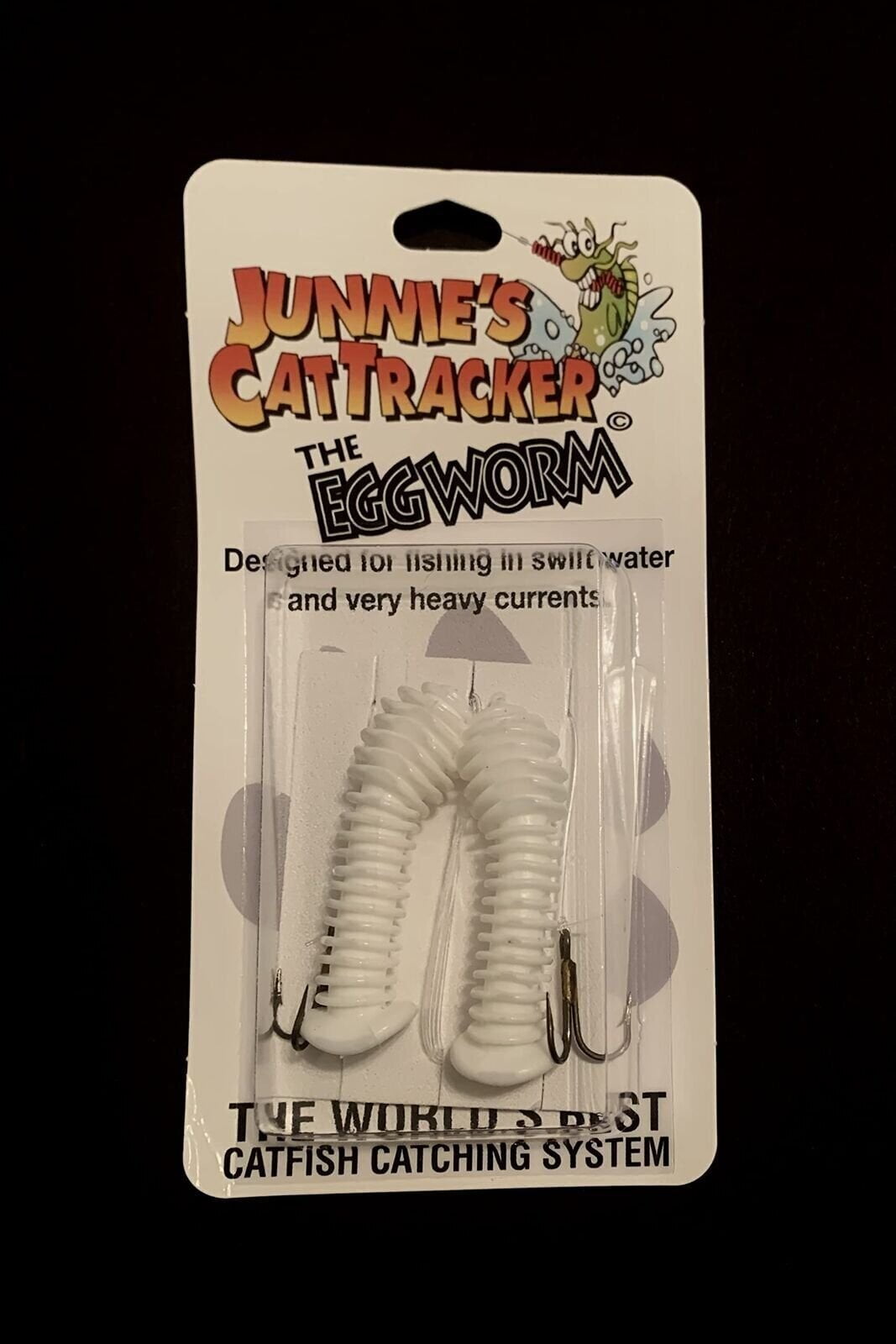 Cat Tracker Bait Company White Eggworm 2 Pack - WEG2-WH - Walmart.com