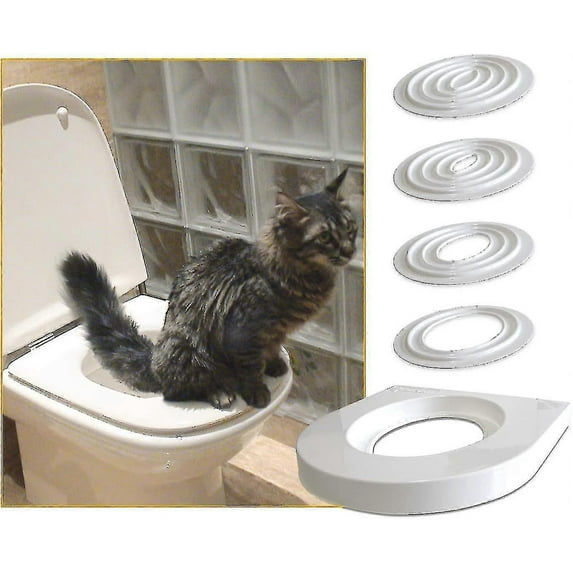Cat Training Kit - Train The Cat To Use The Toilet - Walmart.com