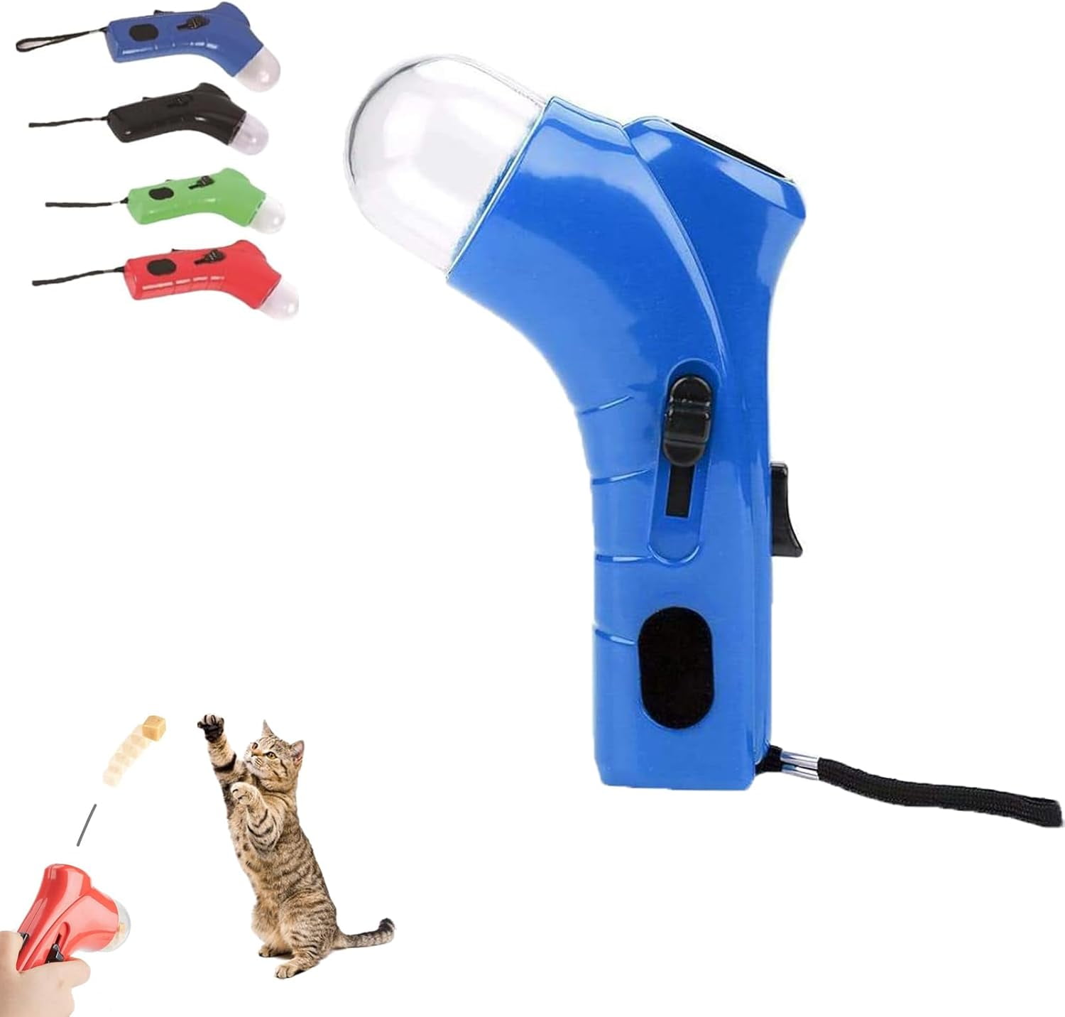 Cat Treat Gun, Interactive Pet Treat Launcher, Cat Treats Shooter, Cat ...