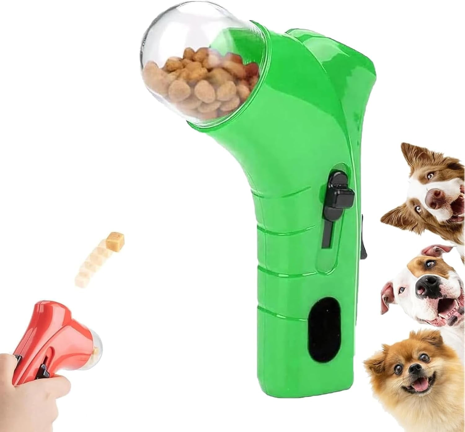 Cat Treat Shooter, Cat Treat Launcher, Pet Treat Launcher for Cat Dog ...