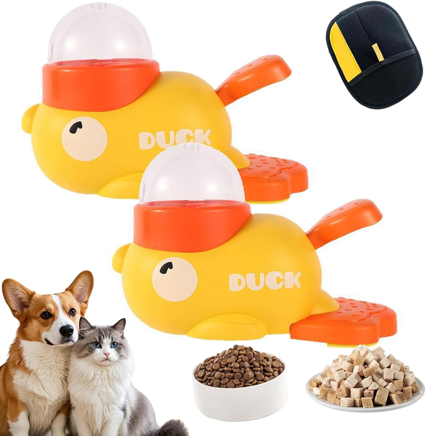 Cat Treat Slot Machine, Duck Frenchie Toy, Mental Stimulation Duck Dog ...