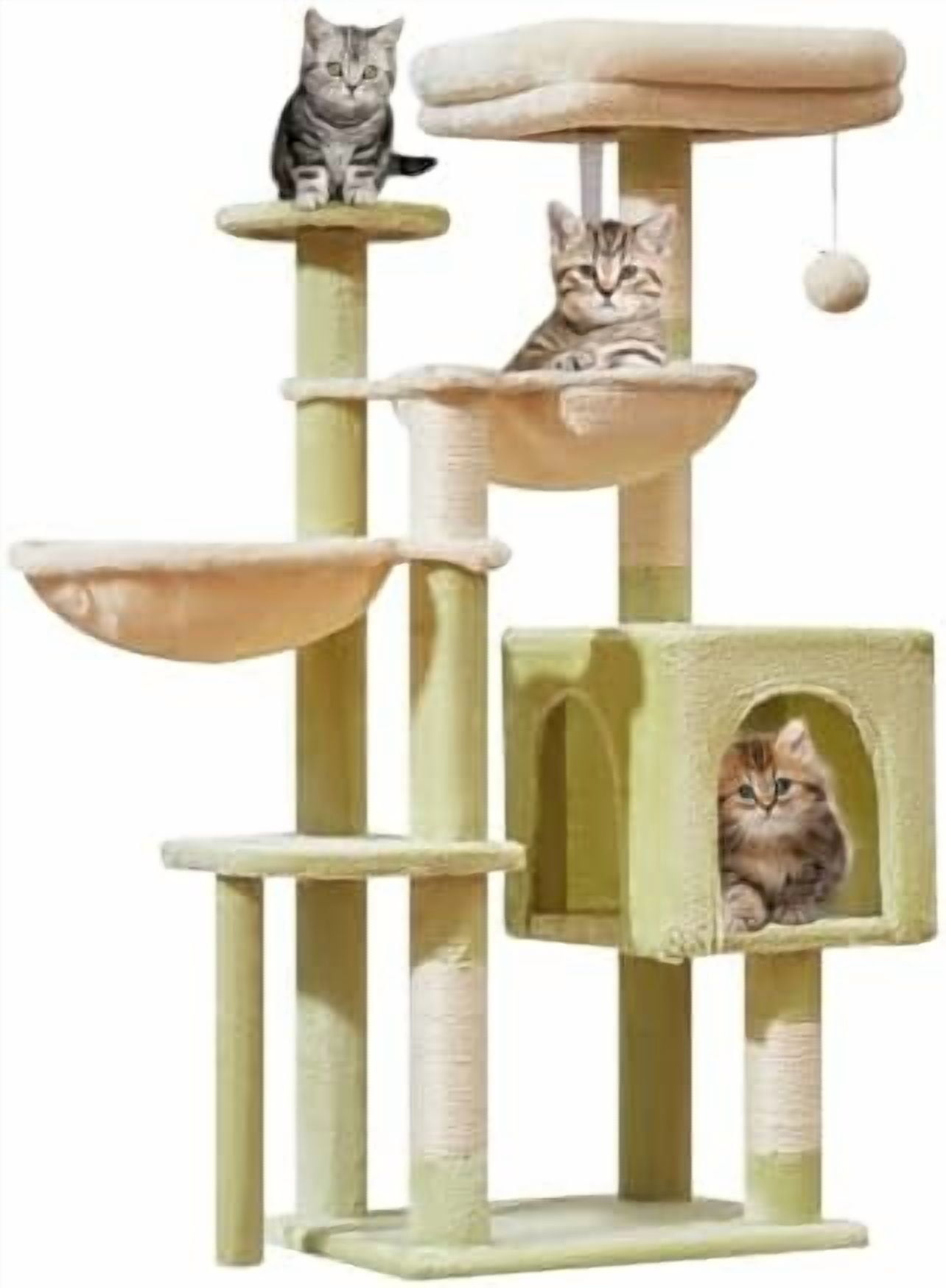 Cat Tree, 39.4-Inch Cat Tower for Indoor Cats,Suitable for Kittens ...