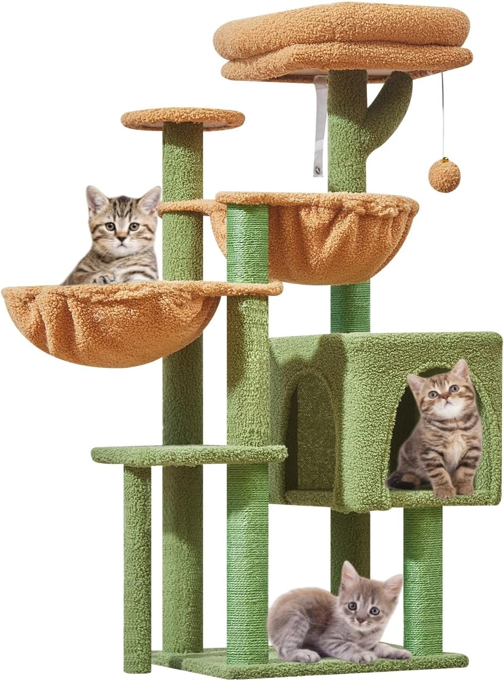 Cat Tree, 39.4-Inch Cat Tower for Indoor Cats,Suitable for Kittens ...