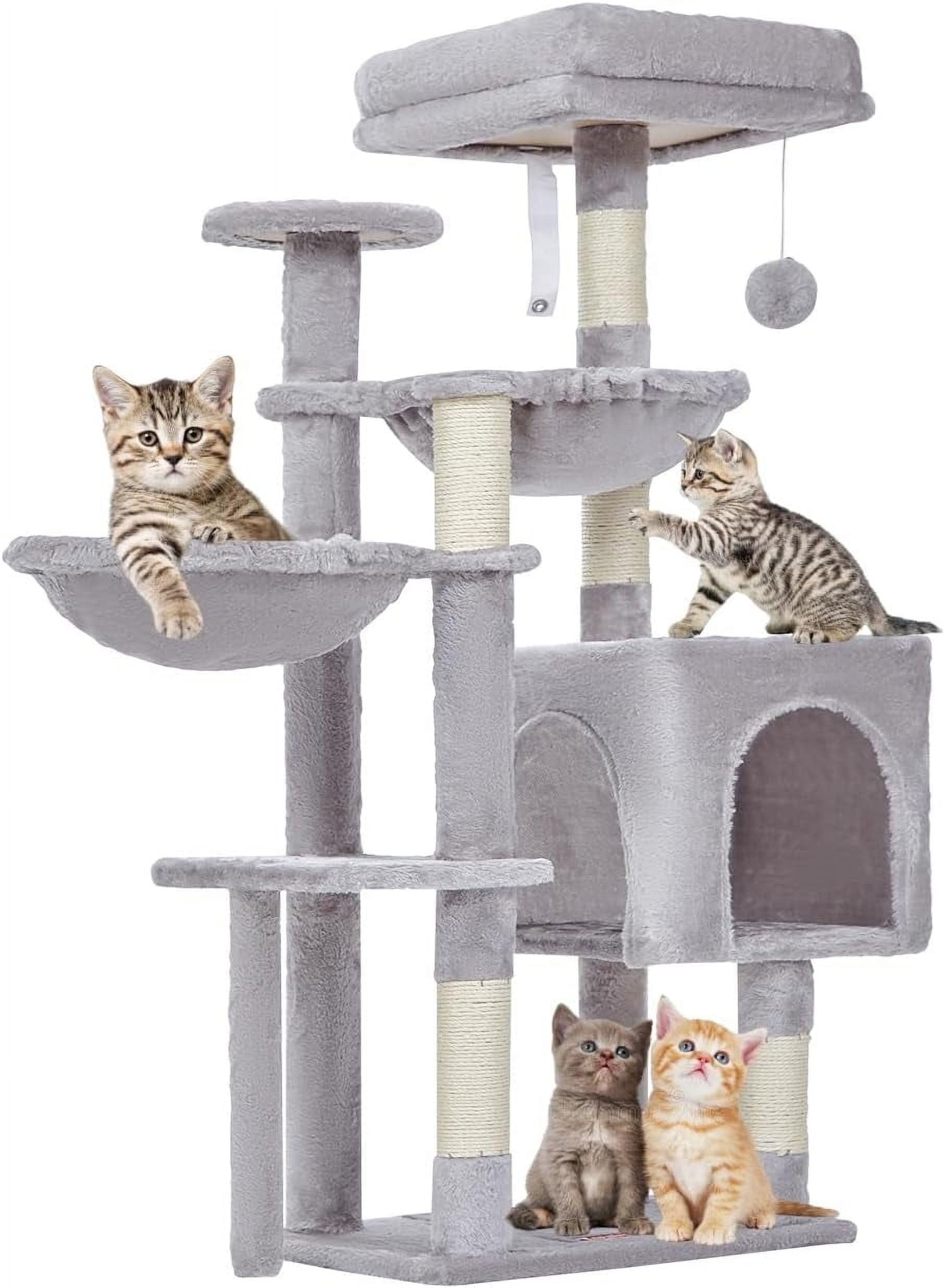 Cat Tree, 39.4-Inch Cat Tower for Indoor Cats,Suitable for Kittens ...