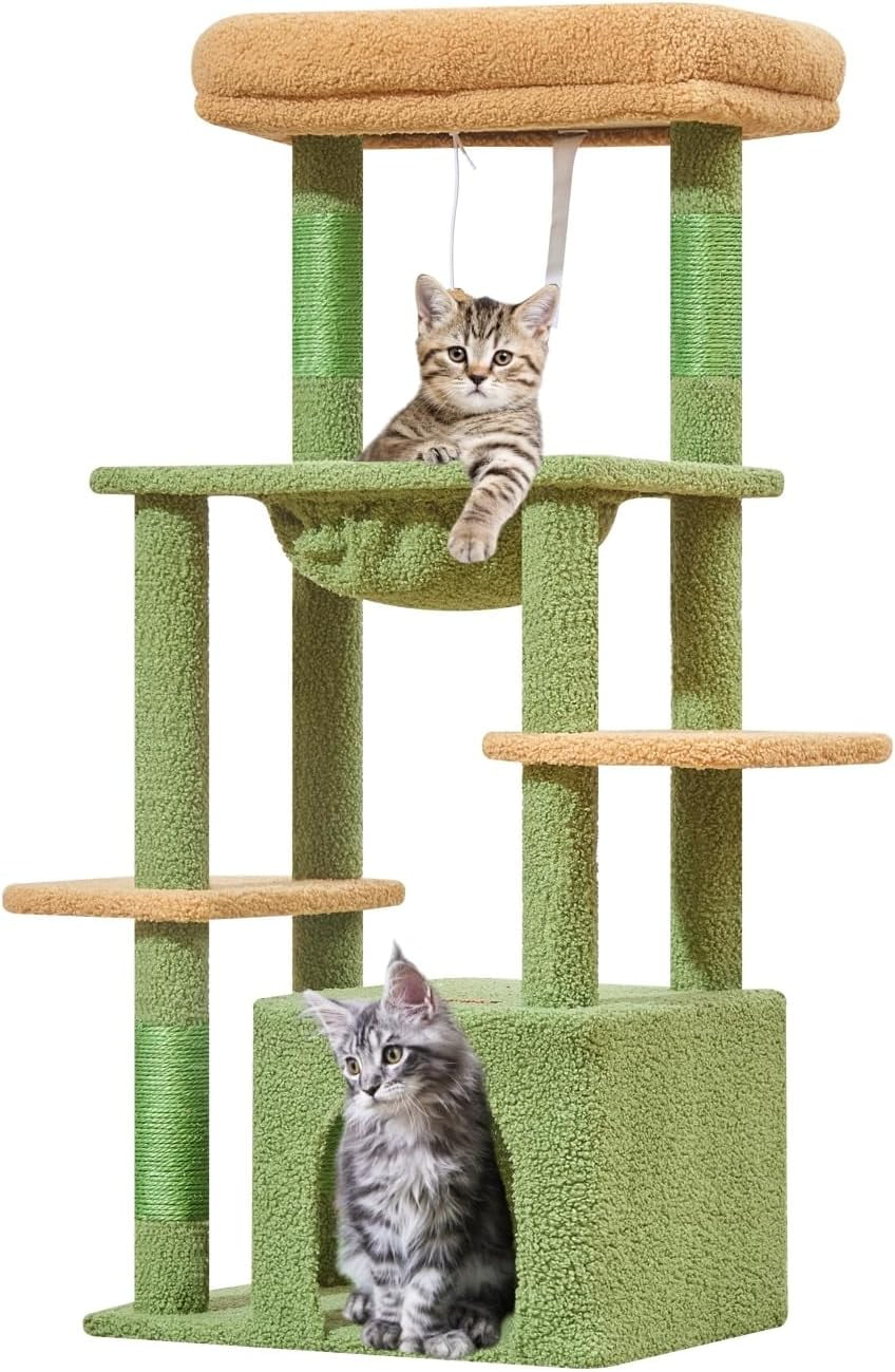 Cat Tree,39.4-Inch Cat Tower for Indoor Cats,Suitable for Kittens with ...