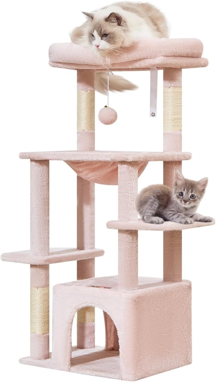 Cat Tree,39.4-Inch Cat Tower for Indoor Cats,Suitable for Kittens with ...