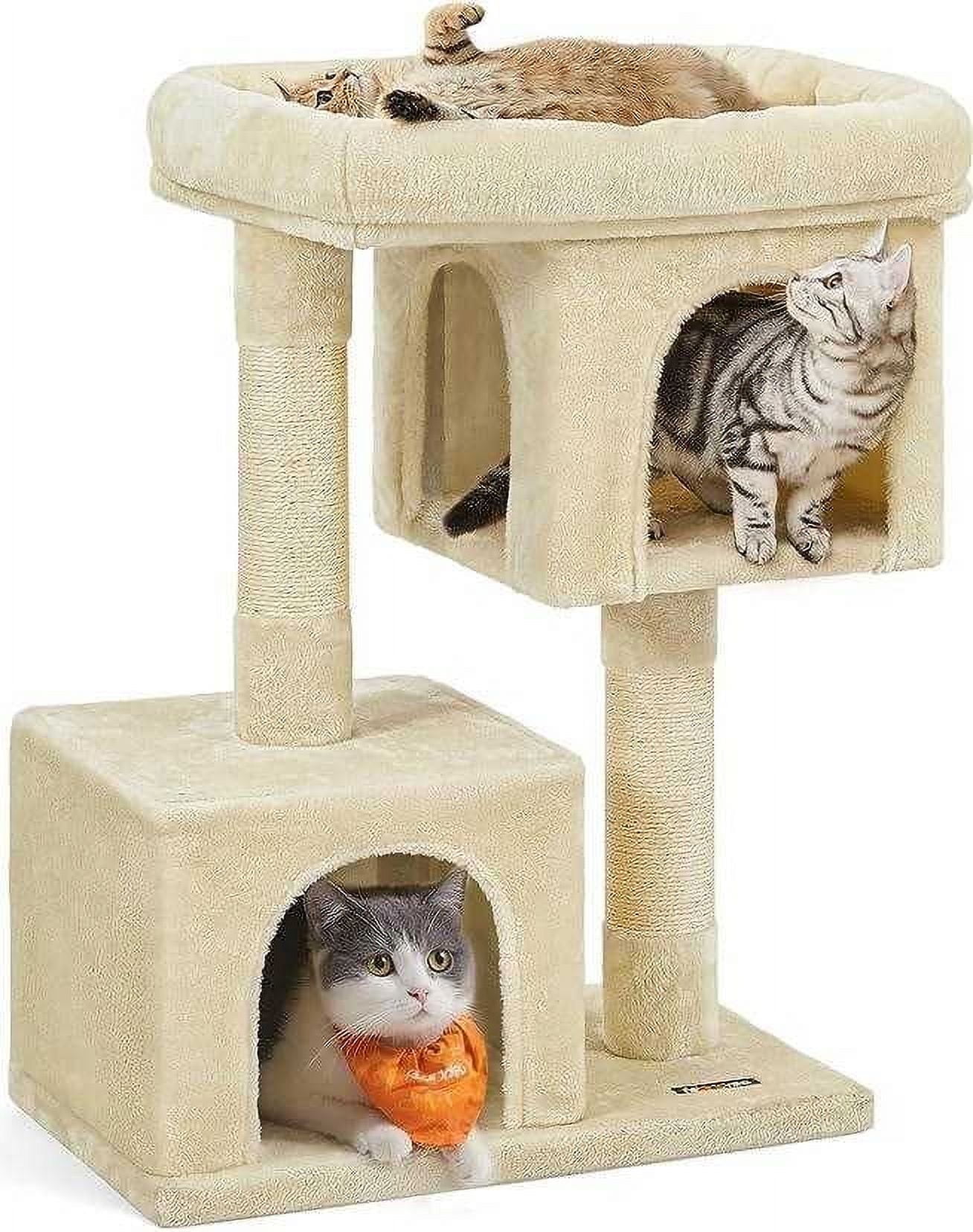 Cat Tree 39.8-Inch Cat Tower for Extra Large Cats up to 44 lb, Cat ...