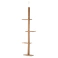 Cat Tree 89-102" Tall, 4-Level Cat Tower with Sisal Scratching Posts ...