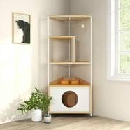 Dextrus Modern Cat Tree, Haven for Feline Friends - 4-in-1 Cat Tree ...