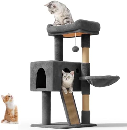 Cat Tree Tower for Indoor Cats Large Adult,Cute/Tall Modern Cat Tree ...