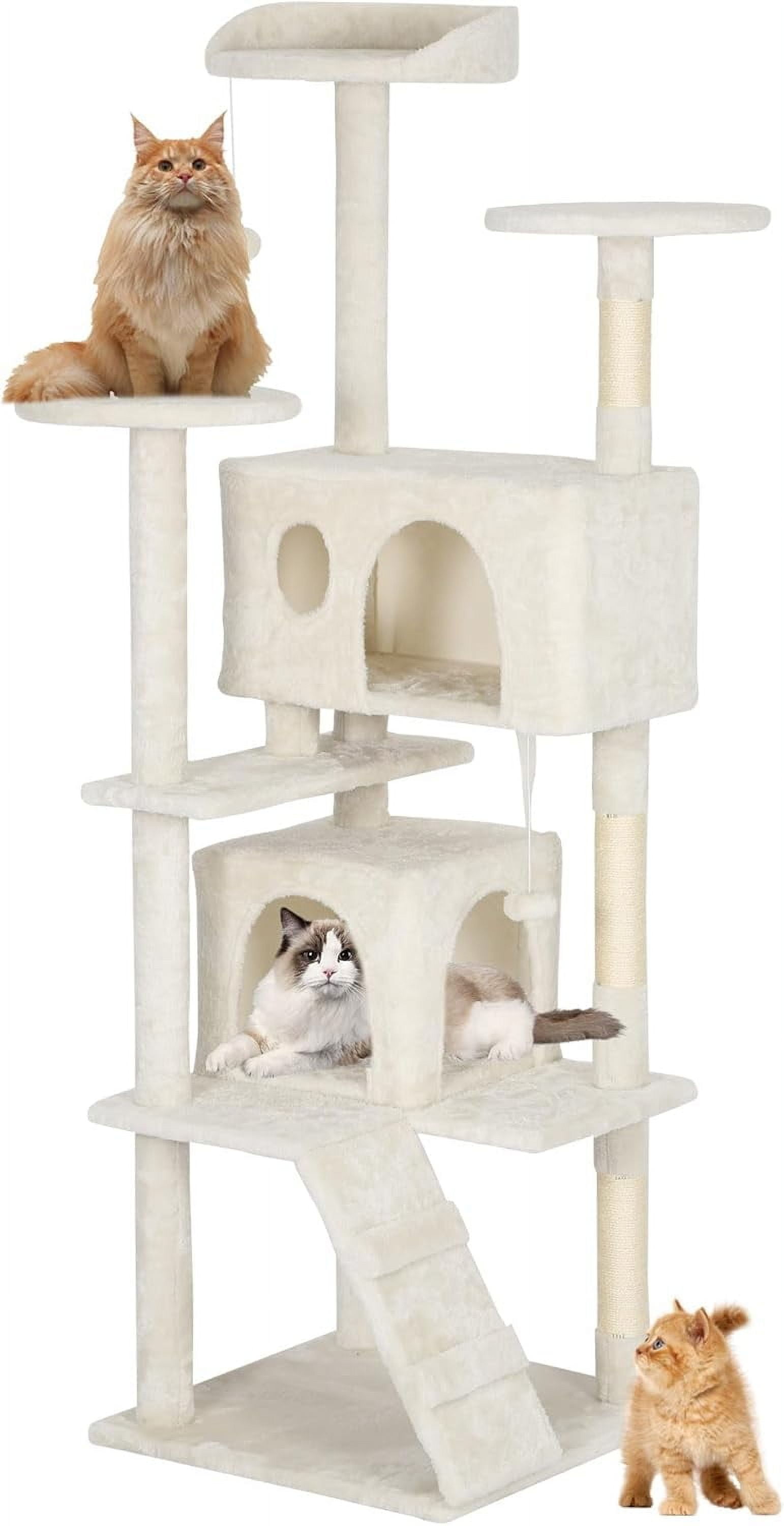 Cat Tree Tower for Indoor Cats,Multi-Level Cat Furniture Activity ...