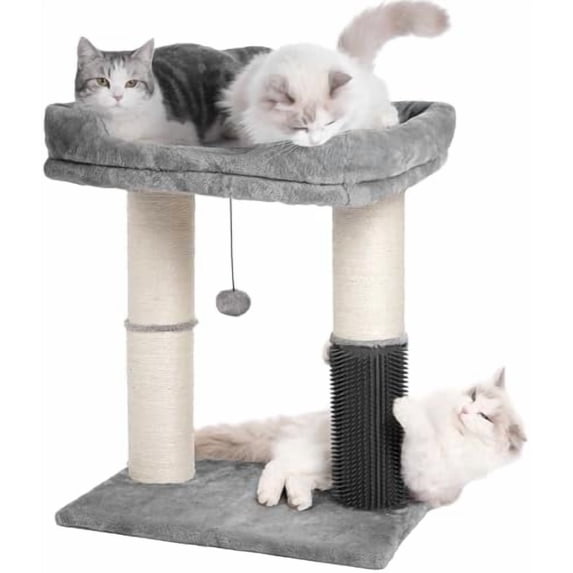 Cat Tree Tower for Large Cats Cat Scratching Post with 20x15.7”Wide Top ...
