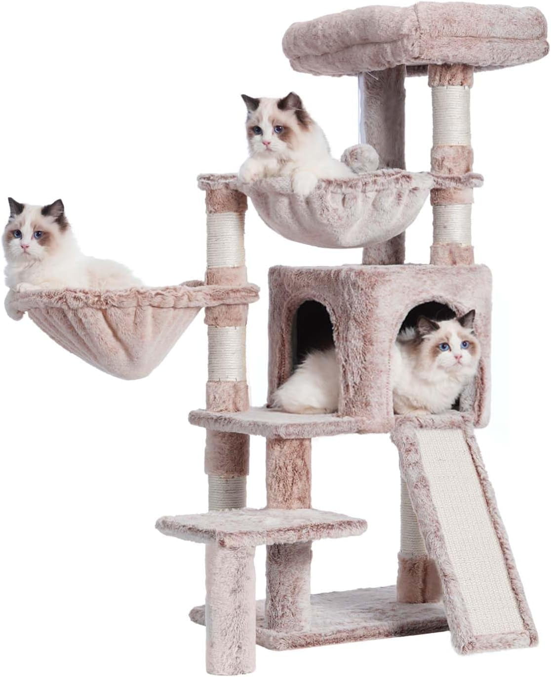 Cat Tree for Small Cats/Kitten, Cat Tower with condo, 2 Baskets ...