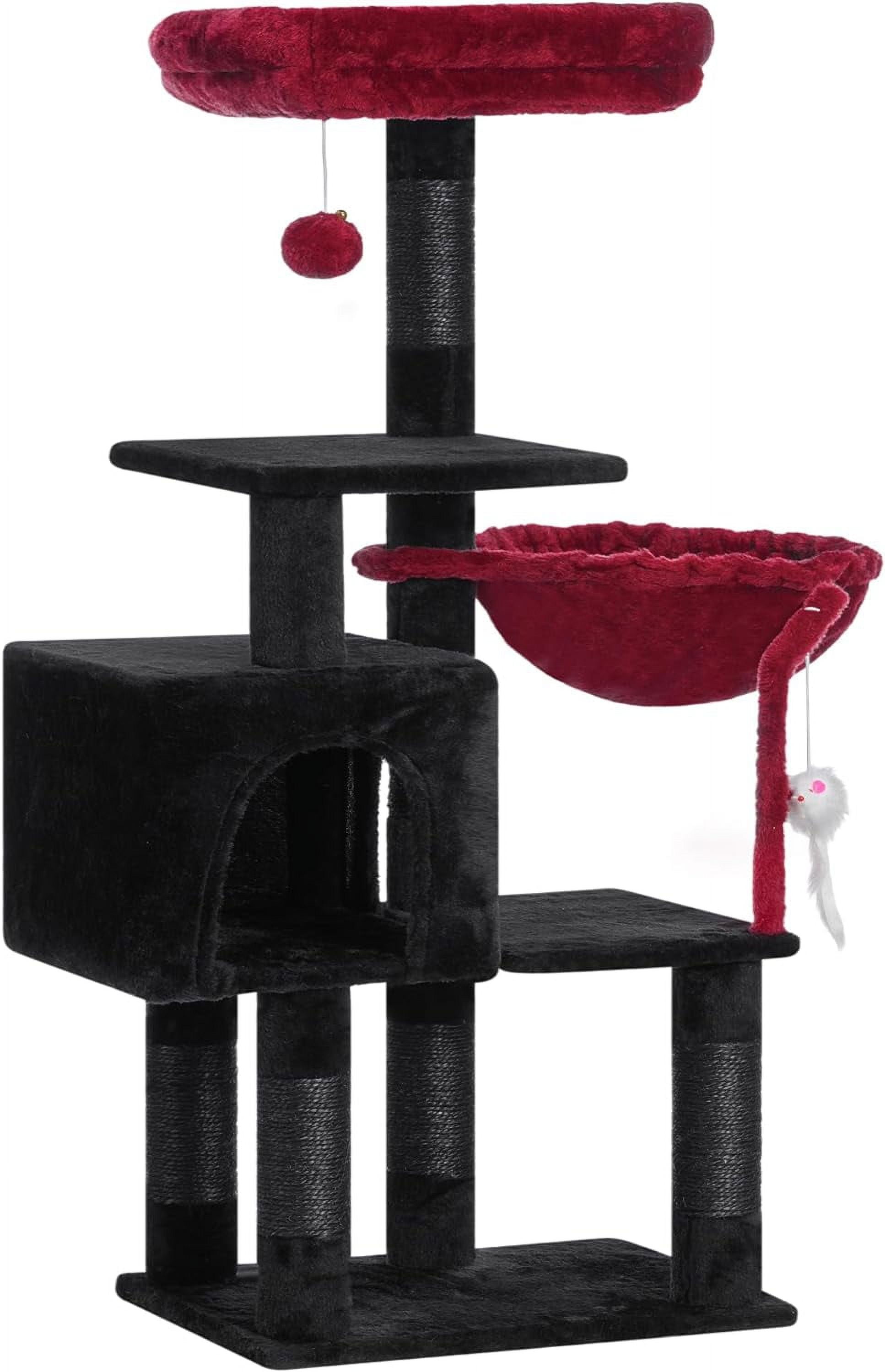 Cat Tree with Toy, Cat Tower condo for Indoor Cats, Cat House with ...
