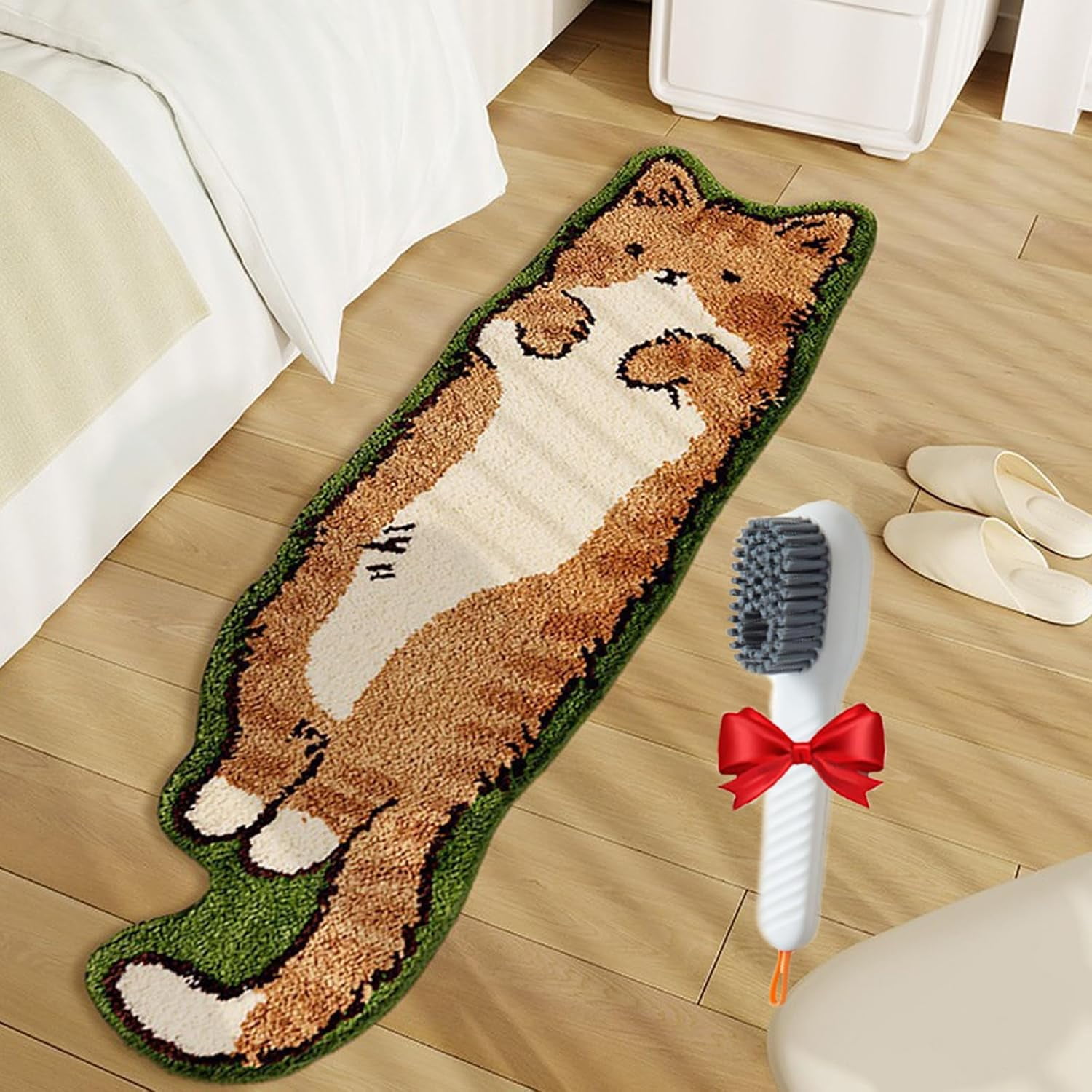 Cat Tufted Rug, Cat Shaped Rug, Cat Rug for Bedroom, Irregular Shaped ...