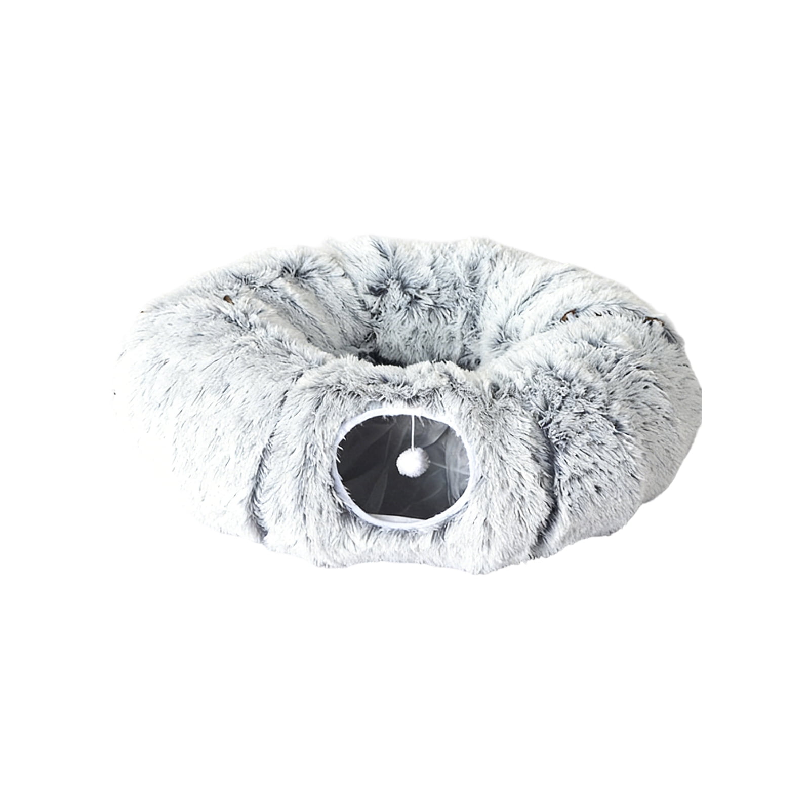 Cat Tunnel Bed with Central Washable Cushion - Large Cat Tunnel Tube ...