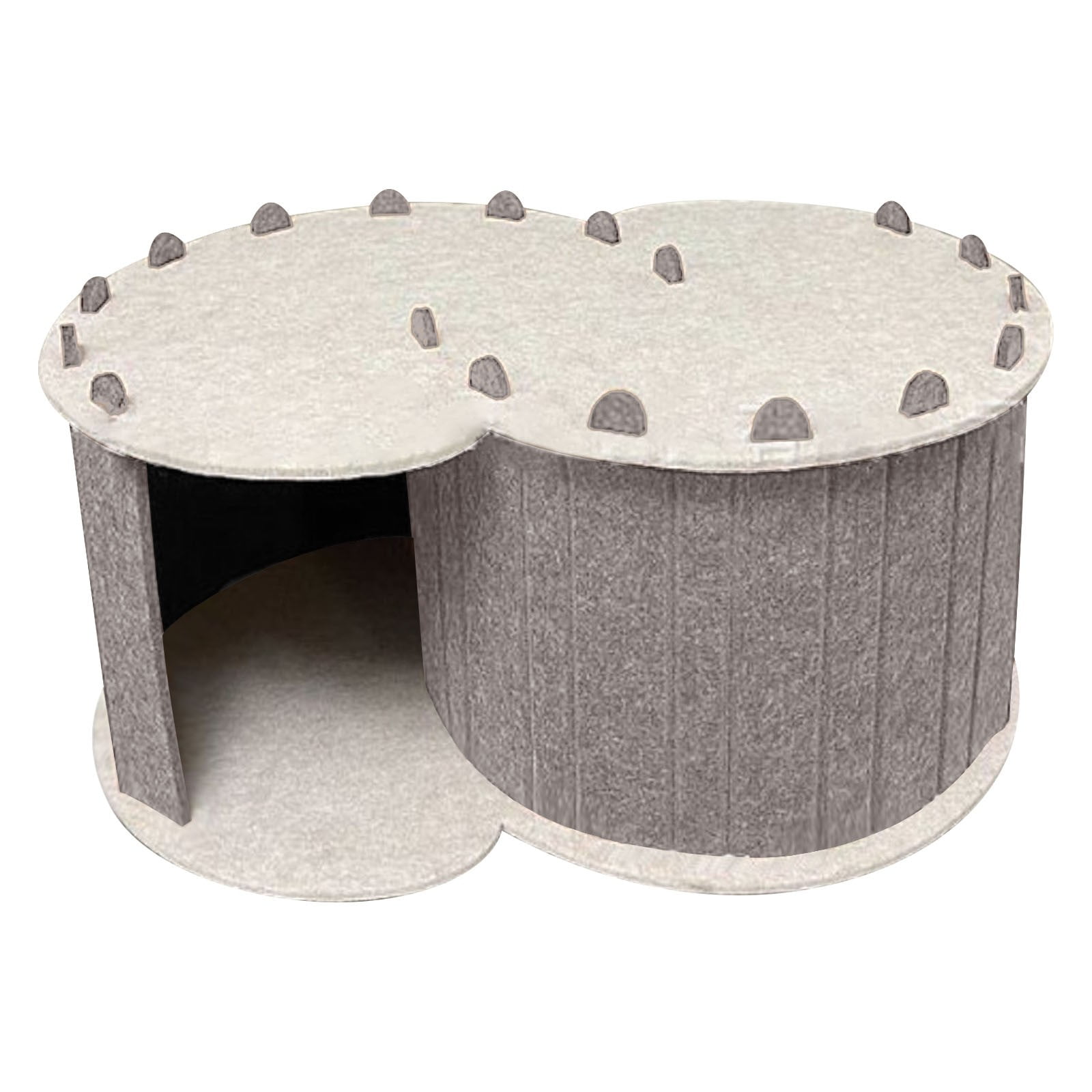 Cat Tunnel Bed For Indoor Cats Exercise ScratchingLarge Cat Tunnel Bed ...