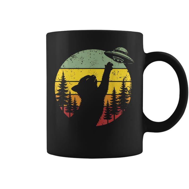 Cat Ufo Alien Spaceship Space Humor Coffee Mugs - Walmart.com
