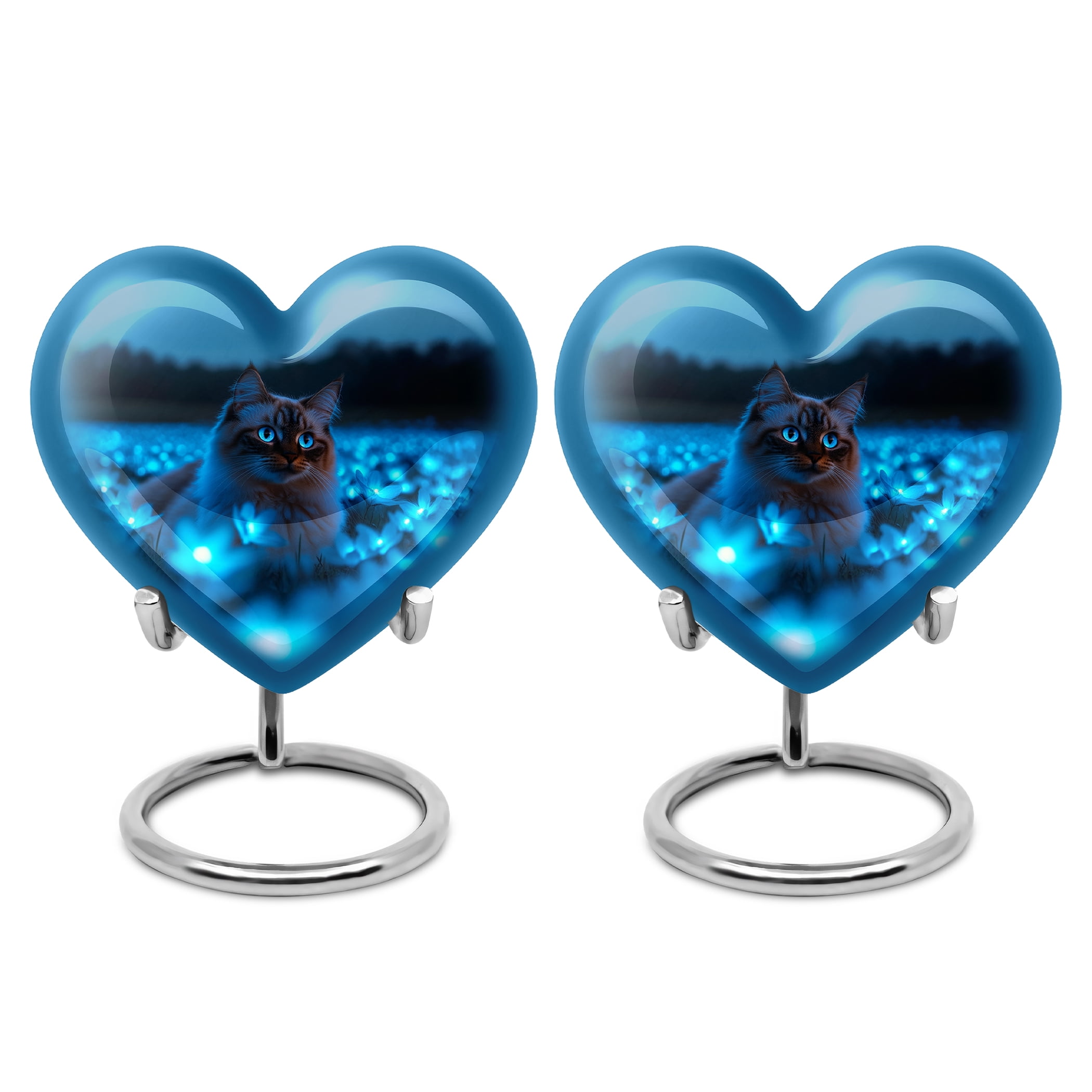 Cat Urn, Small Urn for Ashes Keepsake, Adult Urns for Human Ashes Women ...