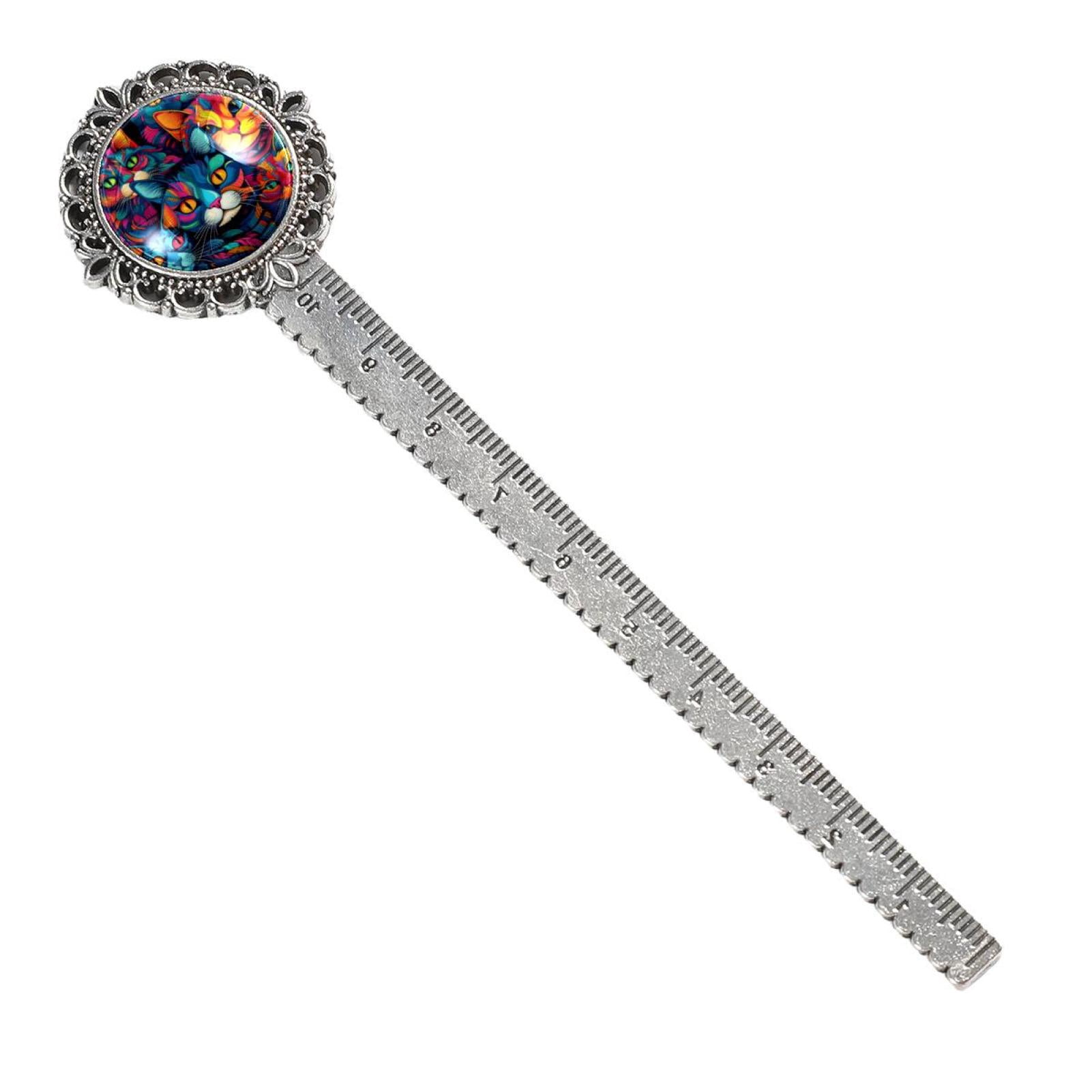 Cat Vintage Silver Lace-Edged Bookmark: a Delightful Gift for Book ...