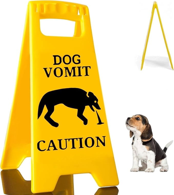 Cat Vomit Sign,Cat Vomit Caution Sign,Cat Vomit Sign Caution,Caution ...