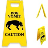 Cat Vomit Sign, Dog Vomit Sign, Funny Gag Cat Dog Vomit Warning Sign, 2 ...