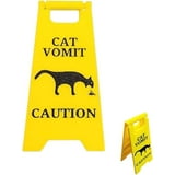 Cat Vomit Sign, Dog Vomit Sign, Funny Cat Signs Decor, Yard Warning ...