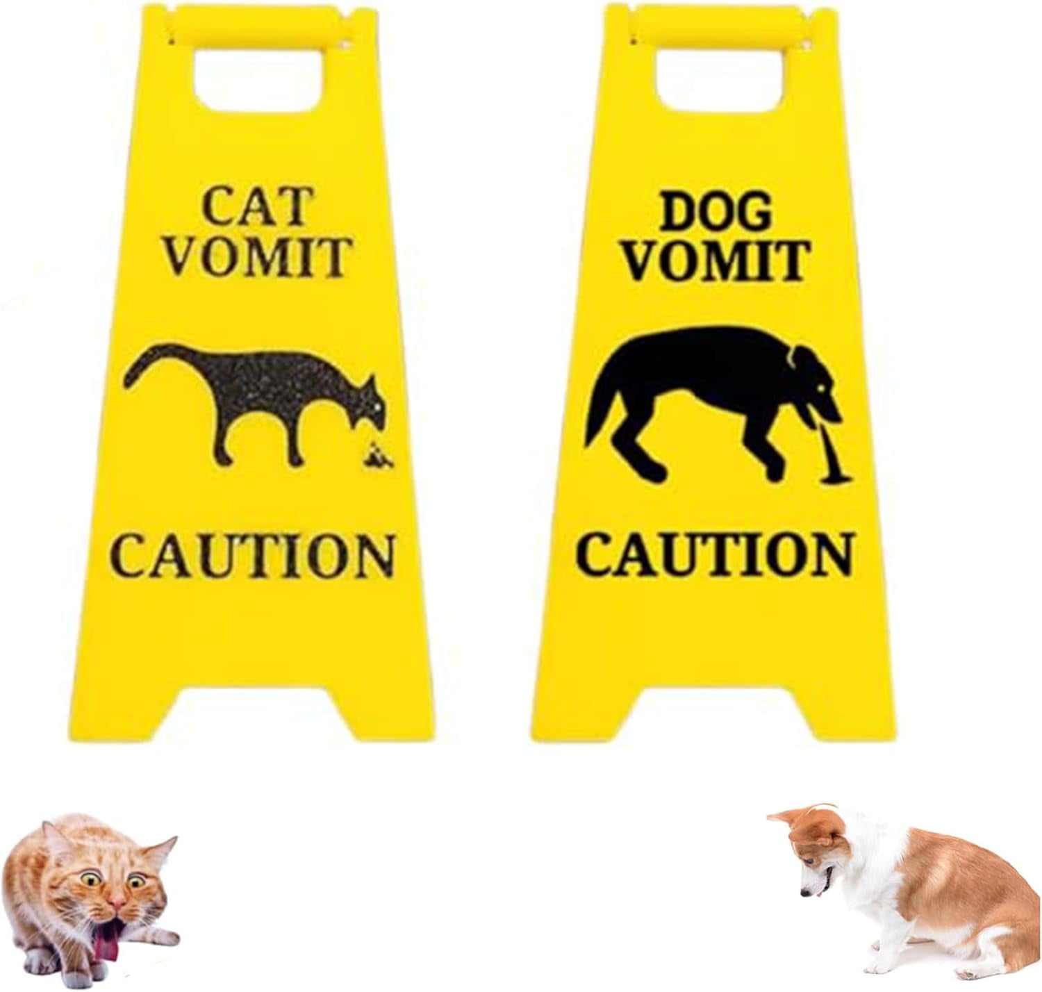Cat Vomit Sign, Dog Vomit Sign, Funny Cat Signs Decor, Signs for cats ...