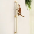Cat Wall Scratcher 60 Tall Wall Mounted Kitten Scratching Post Sturdy ...