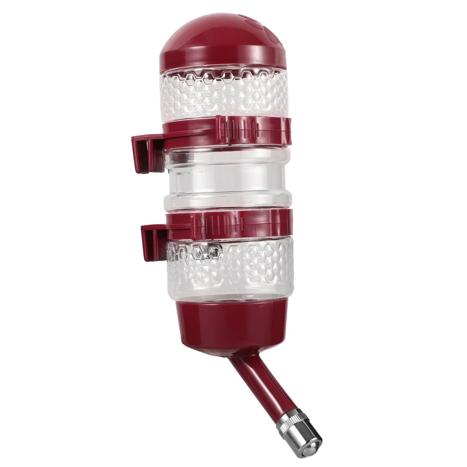 Cat Water Dispenser Cage Dog Waterer Hanging Type Dog Water Feeding ...