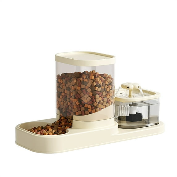 Cat Water Dispenser with Circulating Automatic Flow, Drinking Bowl ...