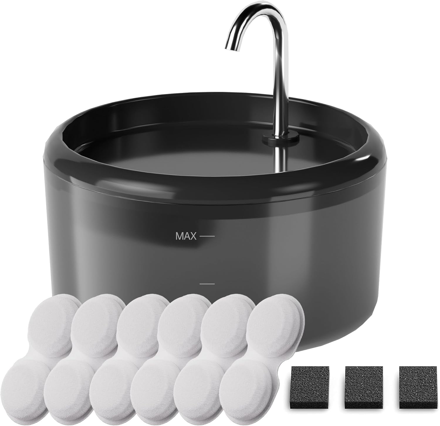 Cat Water Fountain for Cats Inside: Pet Water Fountain - Auto Cat ...