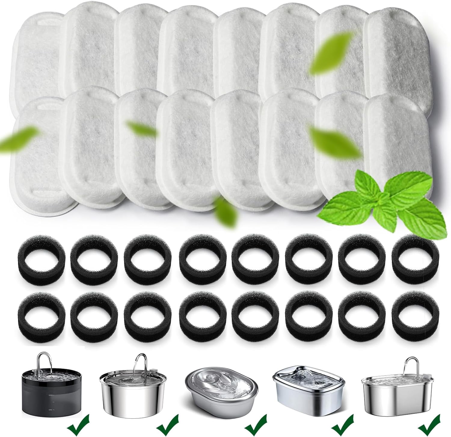 Cat Water Fountain Filters,Cat Fountain Replacement Filters for ...