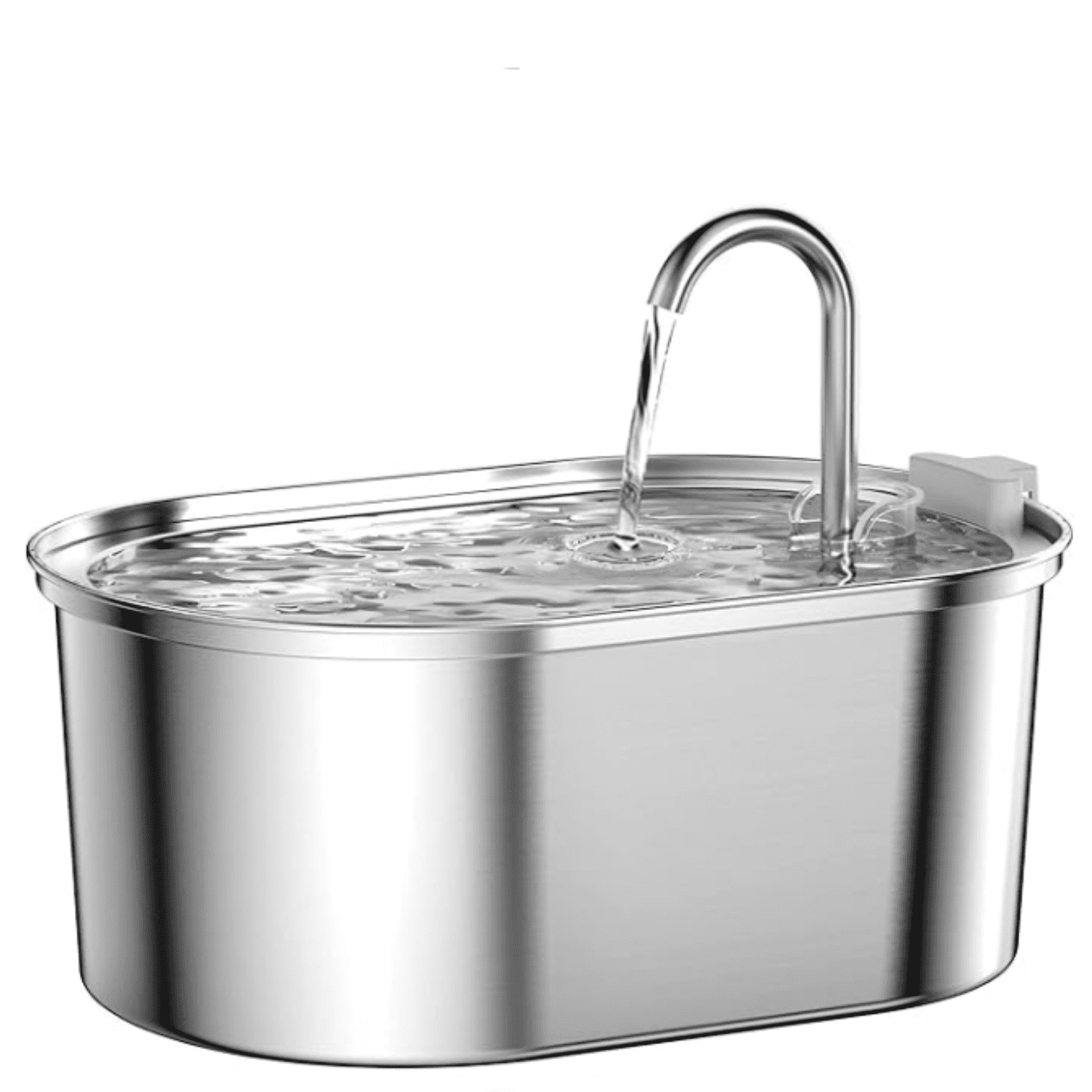Cat Water Fountain Stainless Steel: 108oz/3,2L Pet Water Fountain ...