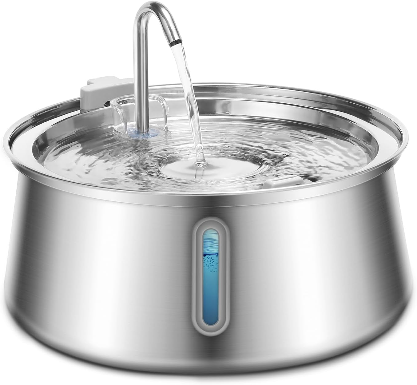 Cat Water Fountain Stainless Steel, 134oz/4L Automatic Pet Water ...