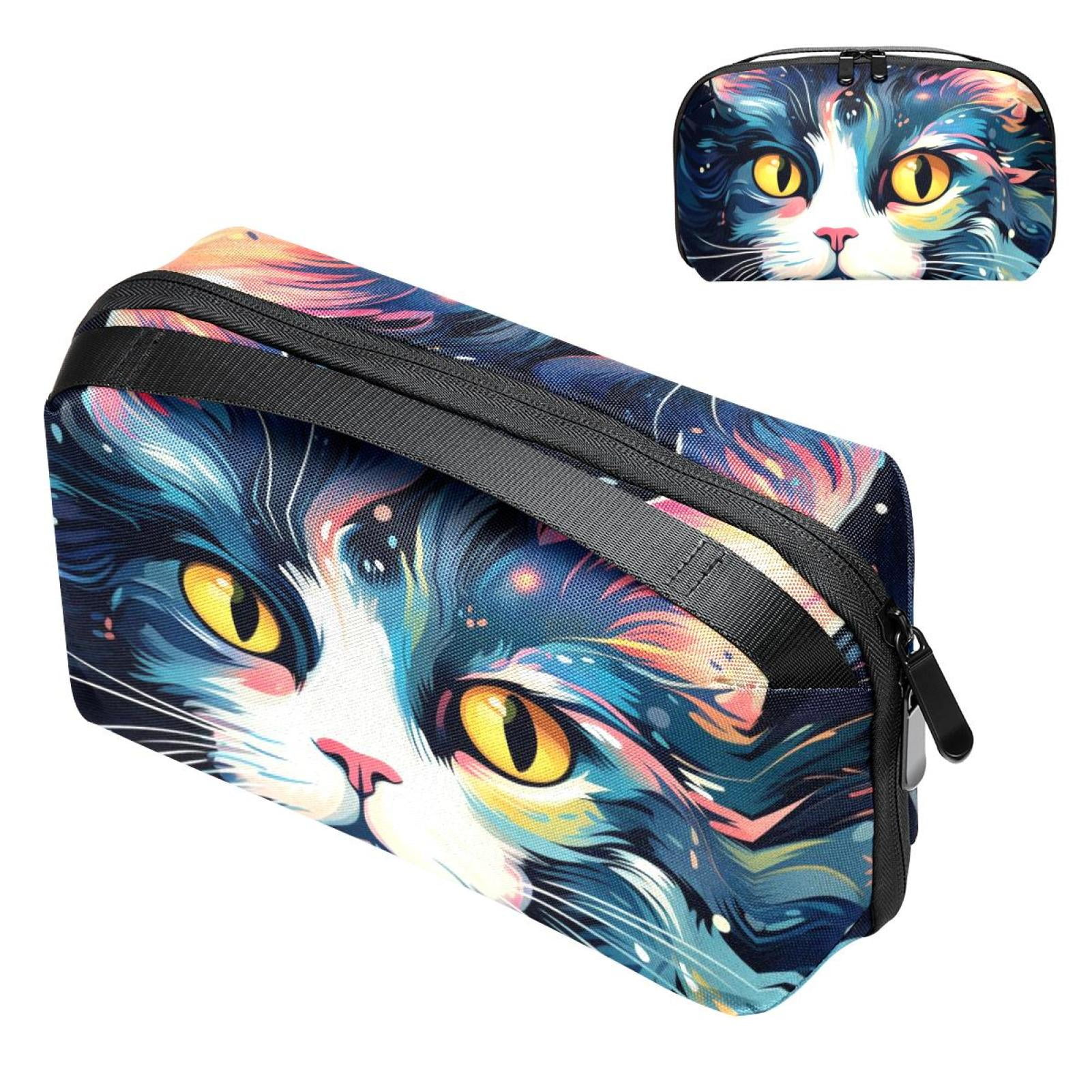 Cat Waterproof Oxford Cloth Storage Pouch Cable Organizer Cord ...