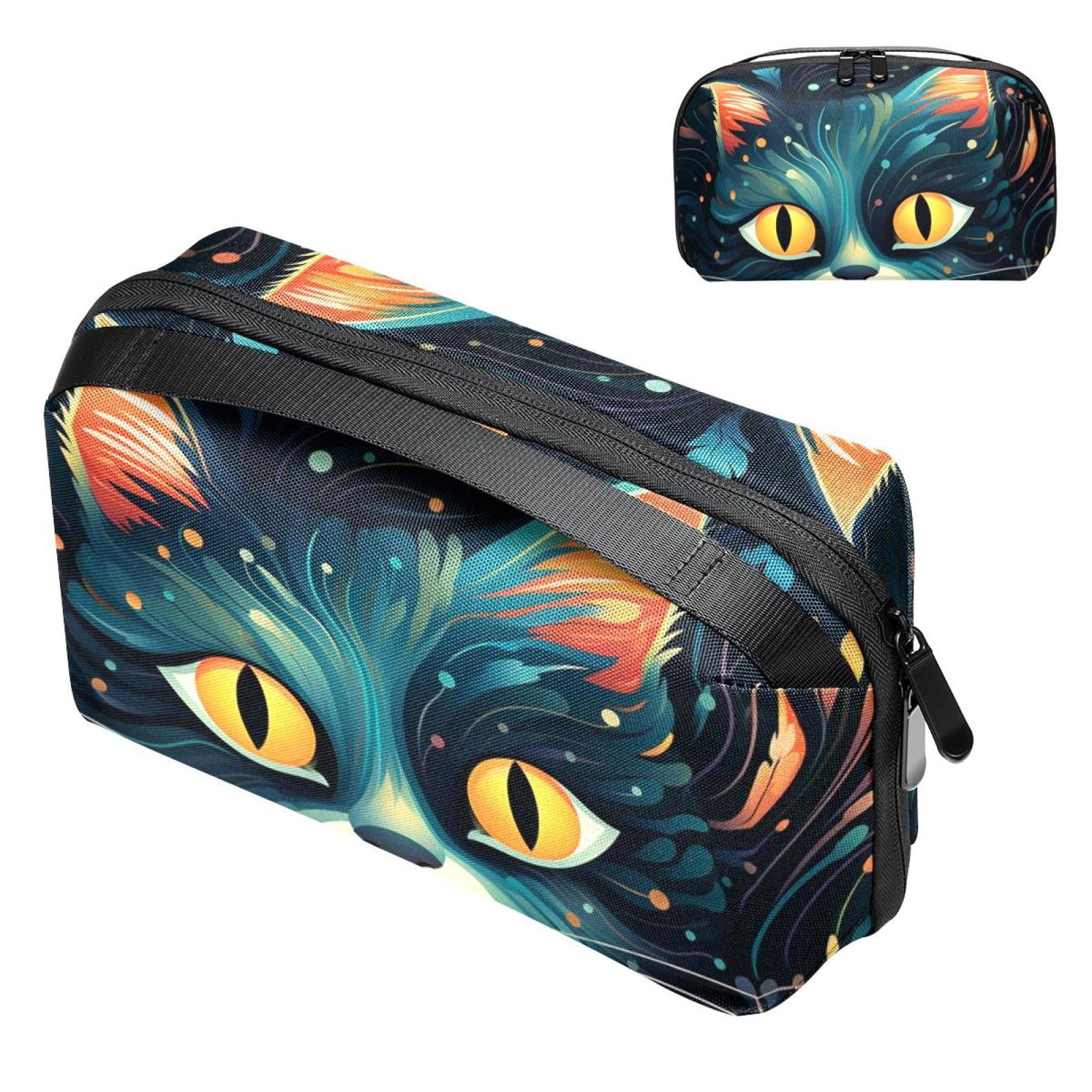 Cat Waterproof Oxford Fabric Charger Organizer Storage Pouch Outdoor ...