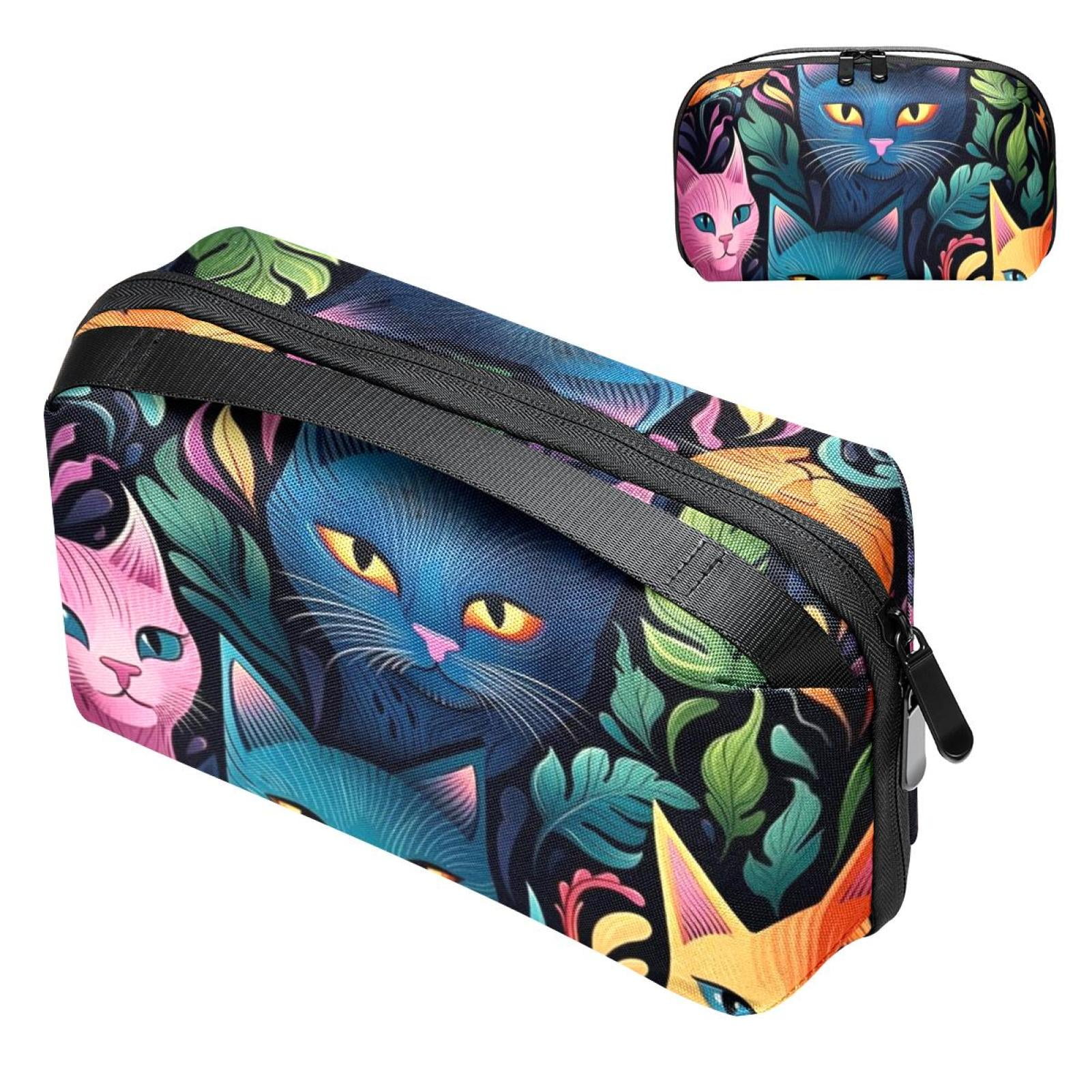 Cat Waterproof Oxford Fabric Charger Organizer Storage Pouch Outdoor ...