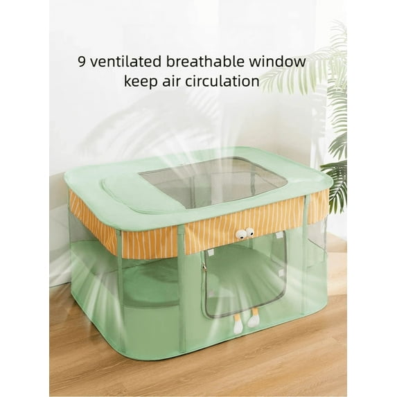 Cat Whelping Box - Foldable Birthing Tent for Feline Maternity, 360 ...