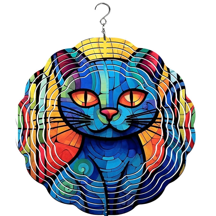 Cat Wind Spinner, Garden Décor, Yard Décor, Porch Decor - Walmart.com