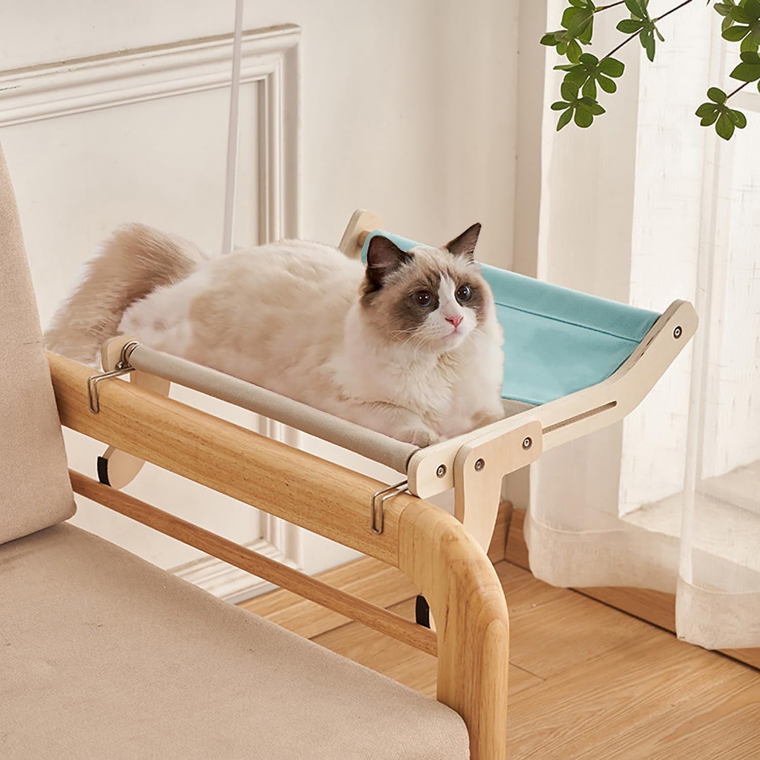 Cat Window Perch Lounge Mount Hammock Window Seat Bed Shelves for ...