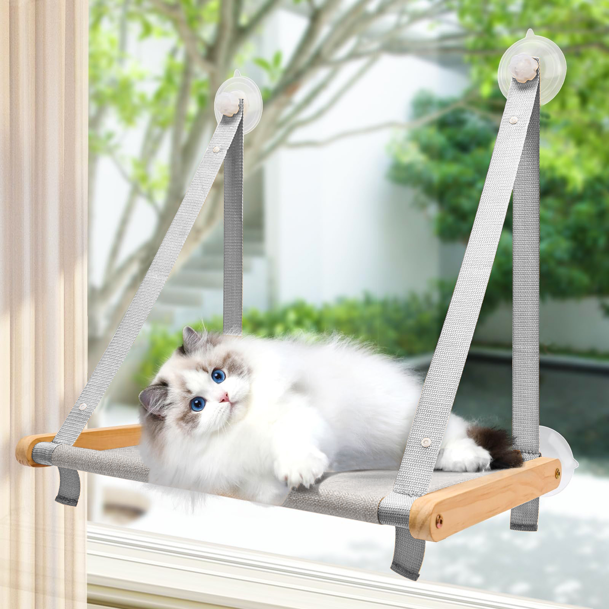 Cat Window Perch, Cat Window Hammock Seat, Space Saving Window Perch ...