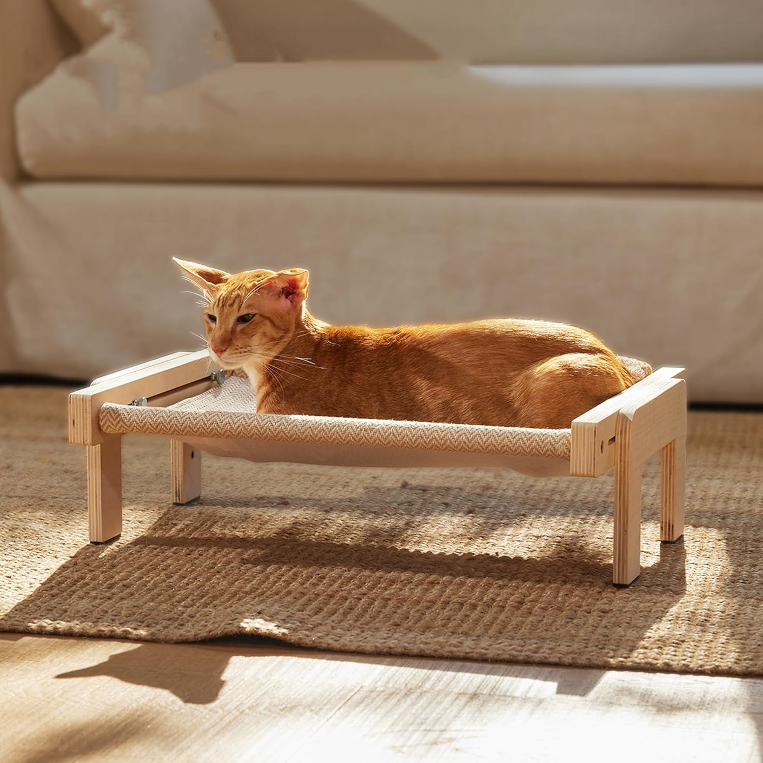 Cat Window Perch, Transformable Cat Hammock for Windowsill and Floor ...