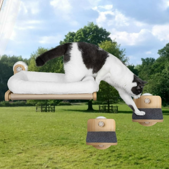 Cat Window Shelf, Cat Window Perch, Cat Window Hammock*1, Cat Pedestal ...