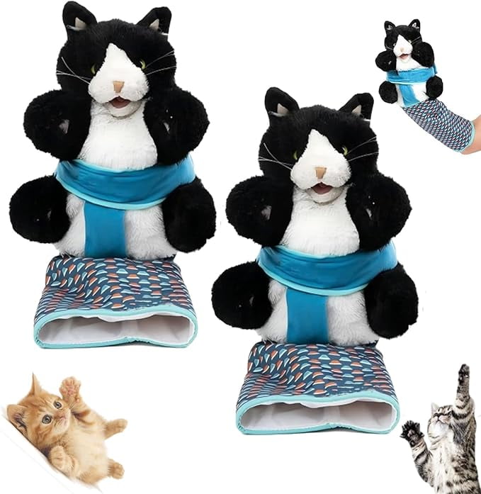 Cat Wrestling Glove, Antarcking Wrestler, Cat Wrestling Toy Puppet, Cat ...