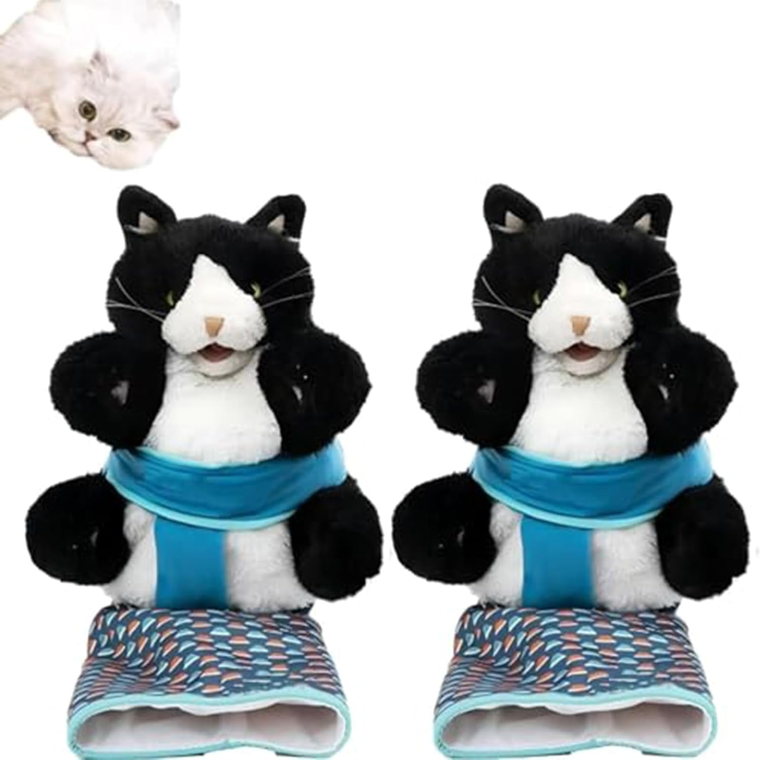 Cat-Wrestling Toy Puppet Antarcking Wrestler Cat-Wrestling Glove Cats ...