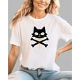 Cat and Bone Japanese Style Cotton casual T-shirt - Walmart.com