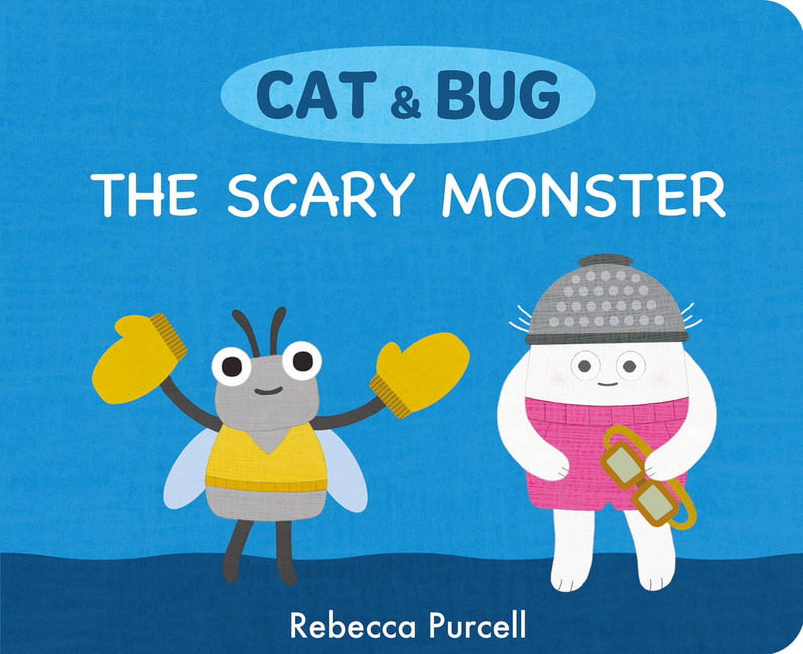 Cat and Bug: Cat & Bug: The Scary Monster (Board Book) - Walmart.com