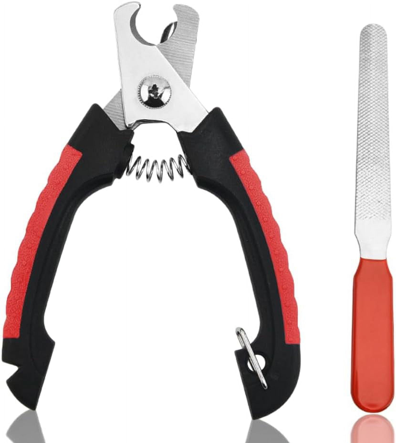 Cat and Dog Nail Clipper Trimmer, with Safety Snaps and File, Powerful ...